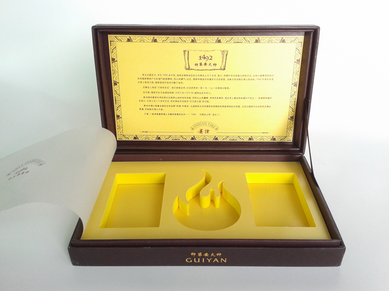 Cajas de regalo de lujo del tablero rígido para el cigarro, caja de ...